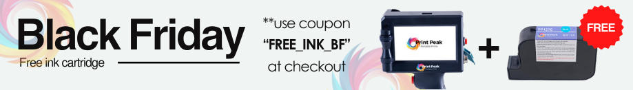 PrintPeak Handheld Inkjet Printer for Multi-Surface Printing