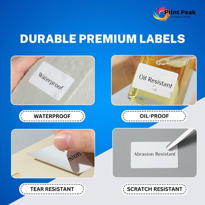 PrintPeak Thermal Label Printer - Compact & Versatile Labeling Solutio