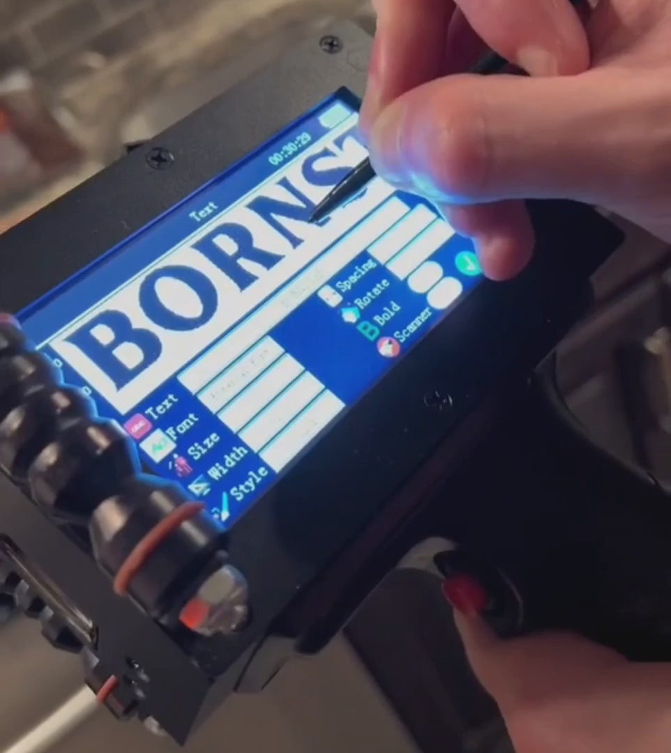 PrintPeak Handheld Inkjet Printer for Multi-Surface Printing