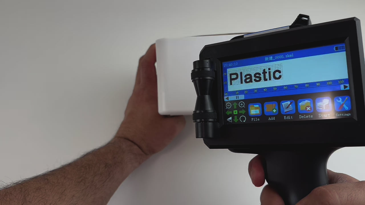 The PrintPeak Handheld Inkjet Printer — for Multi-Surface Printing